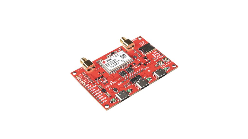 GPS-18031 | SparkFun Electronics SARA-R510M8S Communications Module Breakout Board, GNSS, LTE ...
